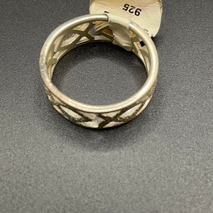Sterling Silver Ichthus Band Ring - Etsy