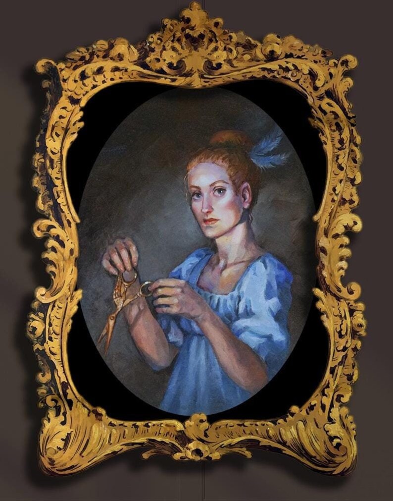 Beatrice, Over the Garden Wall, 8x10 Victorian Glossy Fine Art Print ...