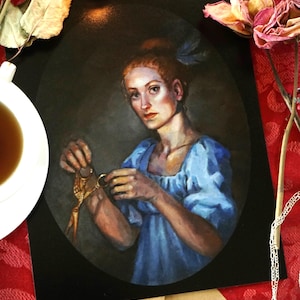 Beatrice, Over the Garden Wall, 8x10 Victorian Glossy Fine Art Print ...