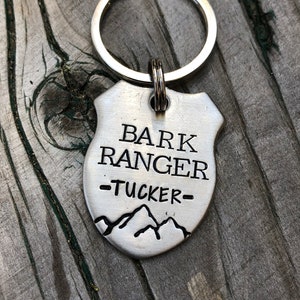 Mountain Bark Ranger Dog Tag | Etsy