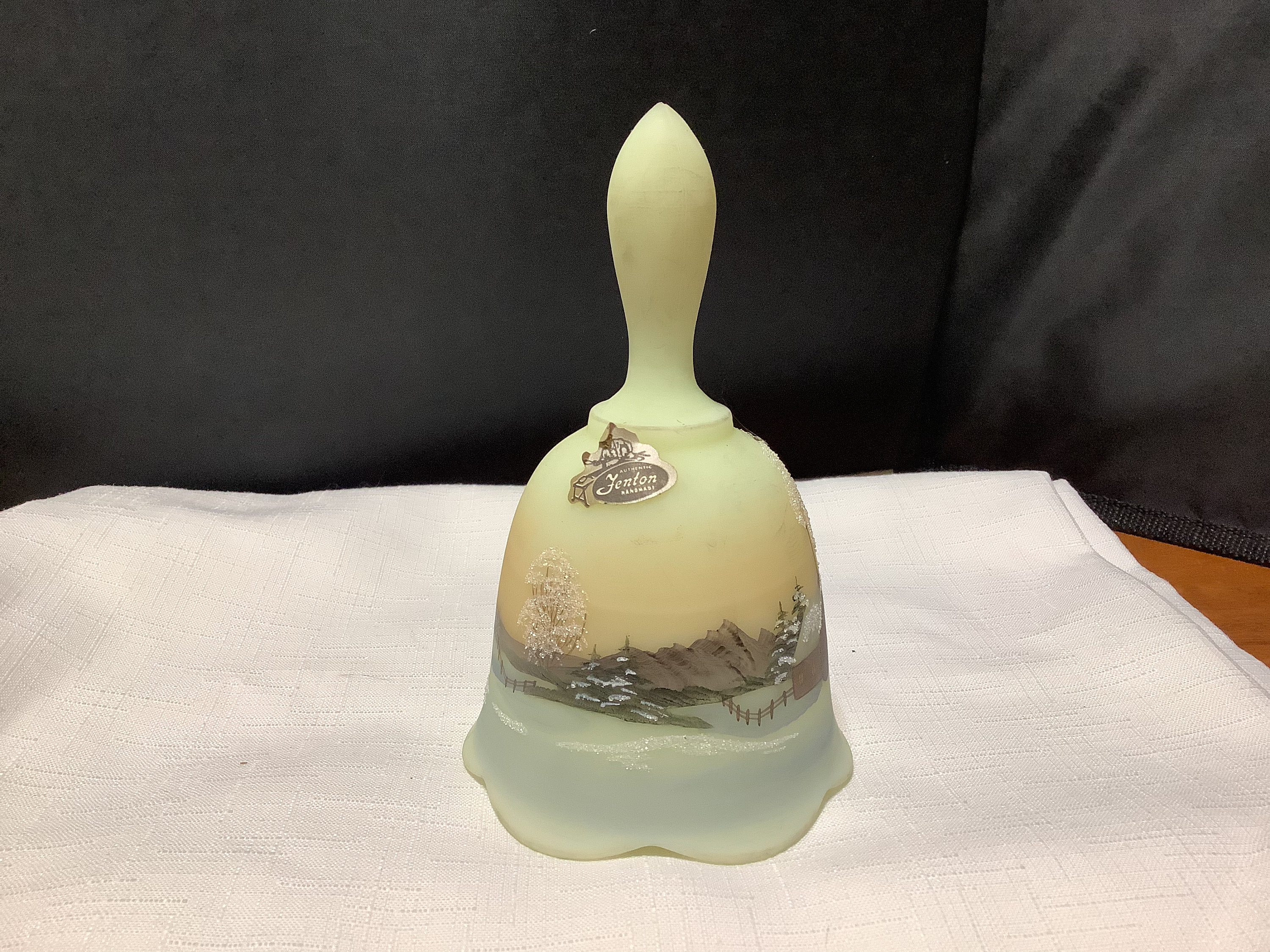 Vintage 1978 Fenton Art Glass Bell Christmas Classic Signed - Etsy