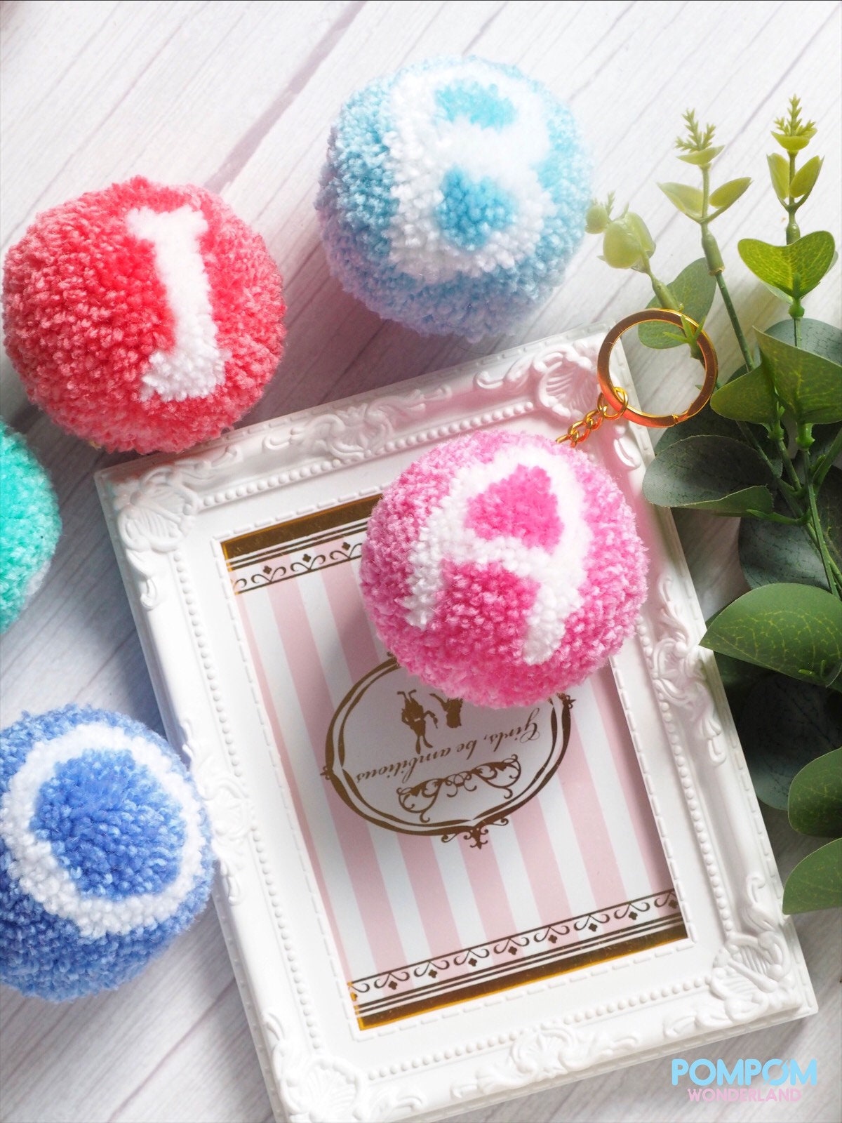 26 English Alphabet Pompoms PDF Instant Download Pompom - Etsy