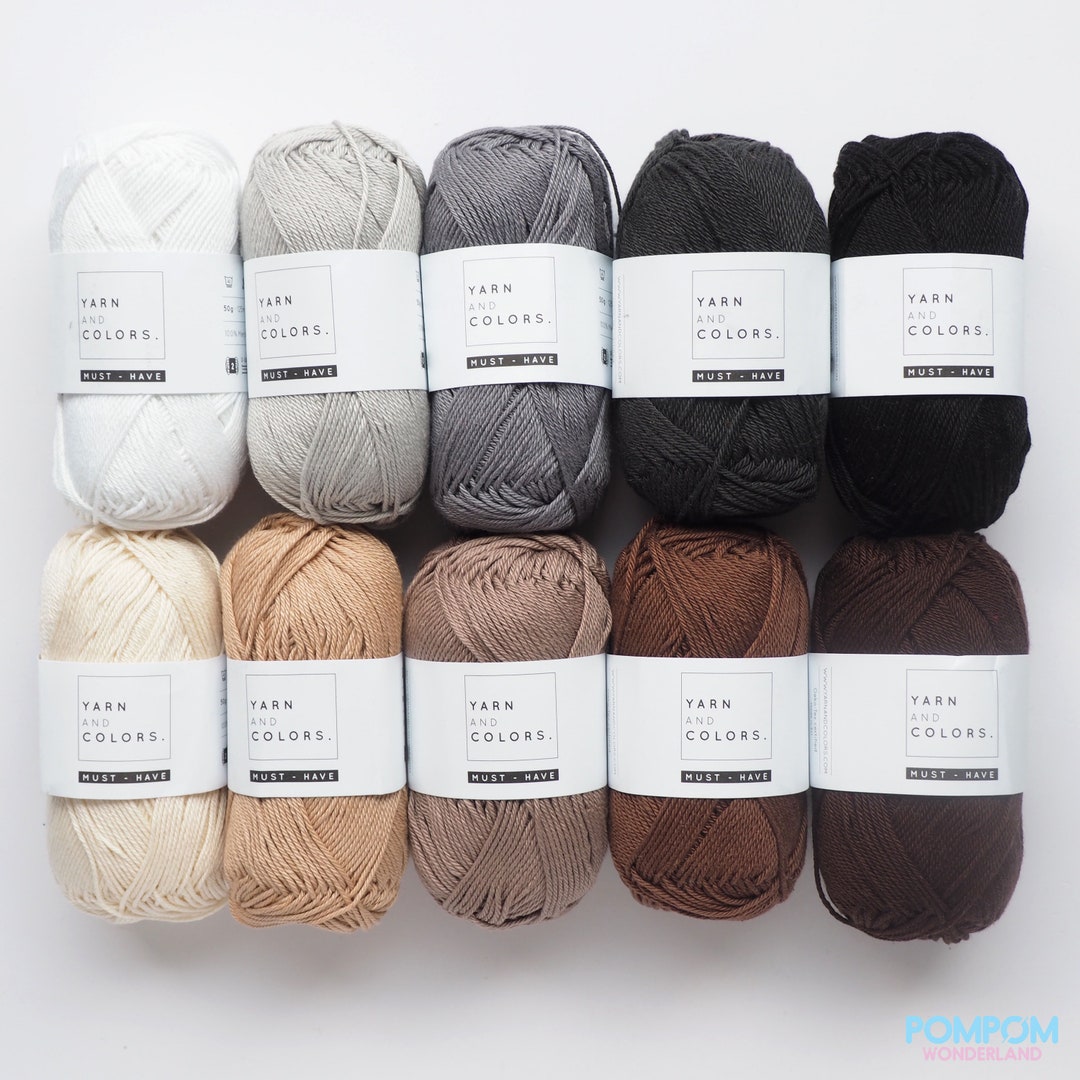 Yarn and Colors MUST-HAVE 50g natural Tone - Etsy