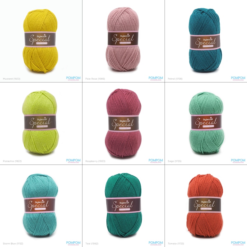 Stylecraft Yarns Special DK - Vintage Tone - Acrylic Yarns - Etsy