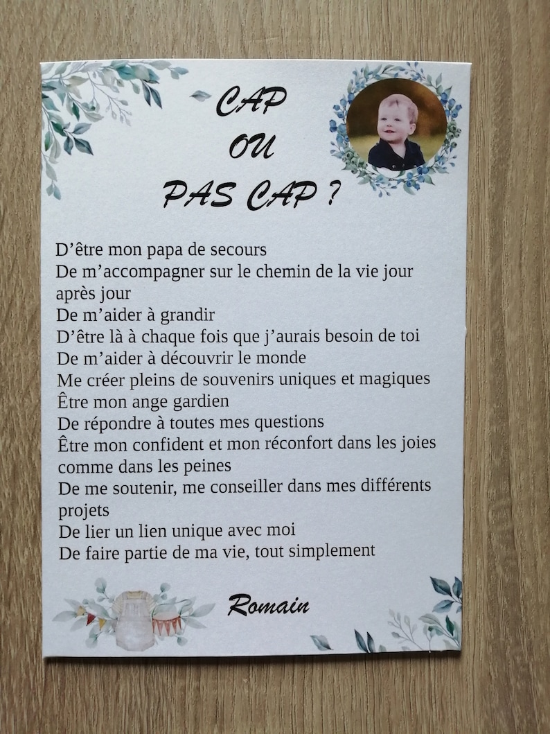 Carte de demande de parrain ou marraine, personnalisable - Etsy France