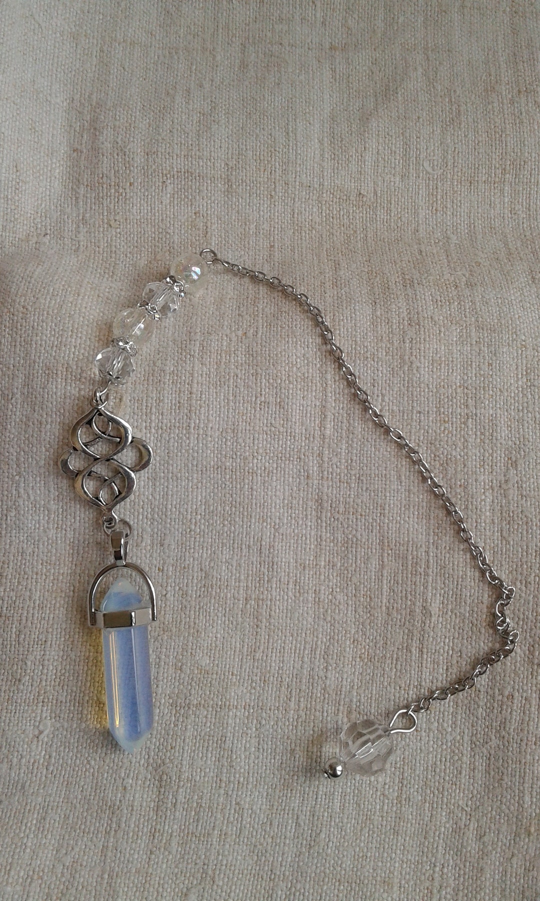 Dowser's Pendulum opal and Celtic Knot - Etsy