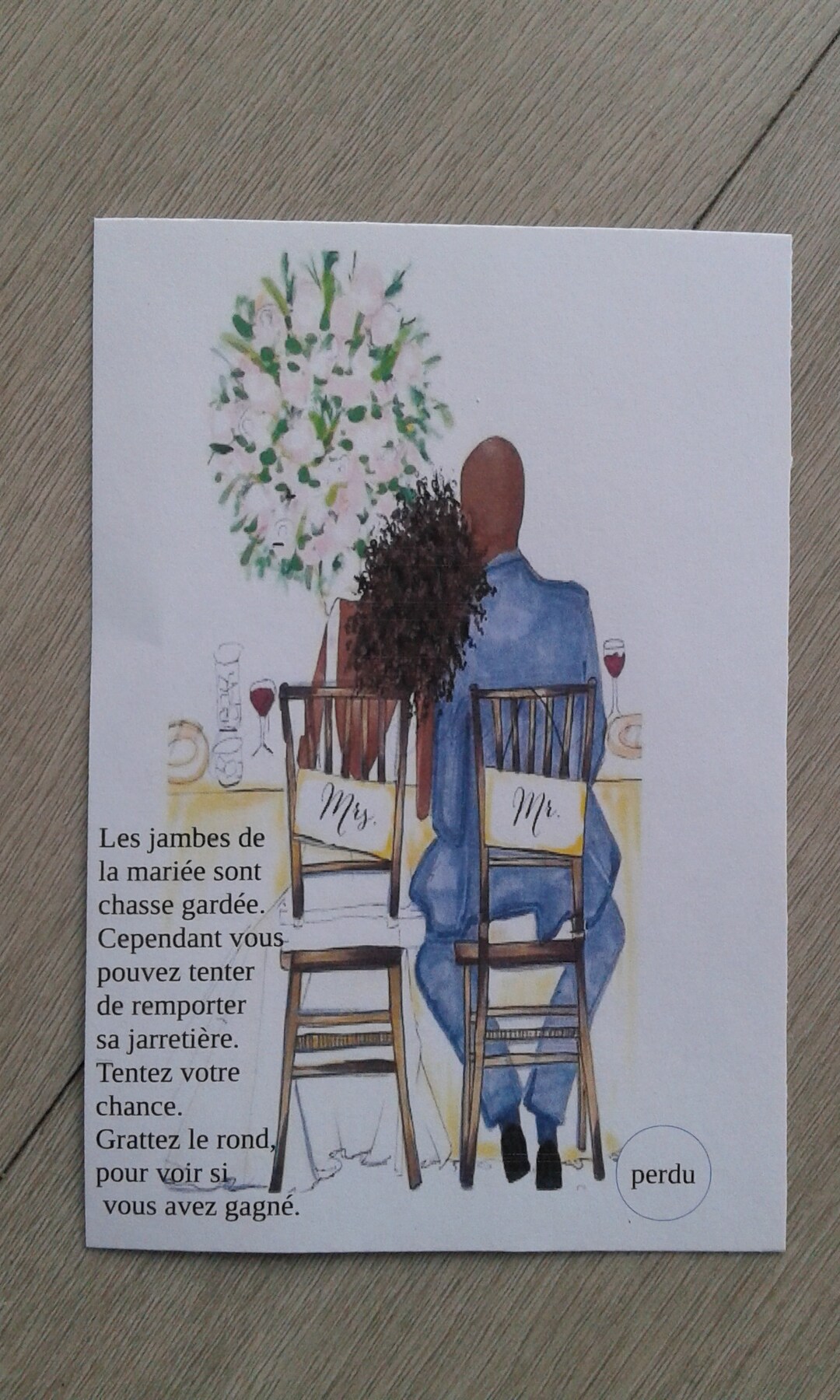 Set of 25 Scratch Cards, Garter Game, Couple Model, Customizable - Etsy