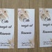 Wedding Seat or Row Reservation Label, Customizable - Etsy