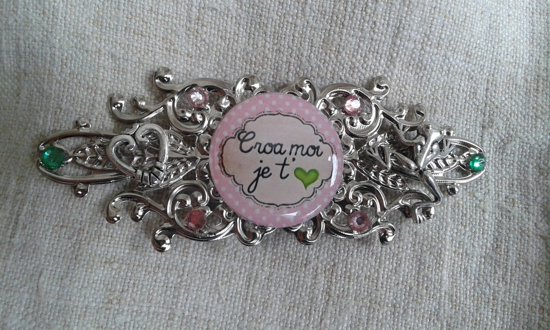 Brooch "believe Me I Love You" - Etsy UK