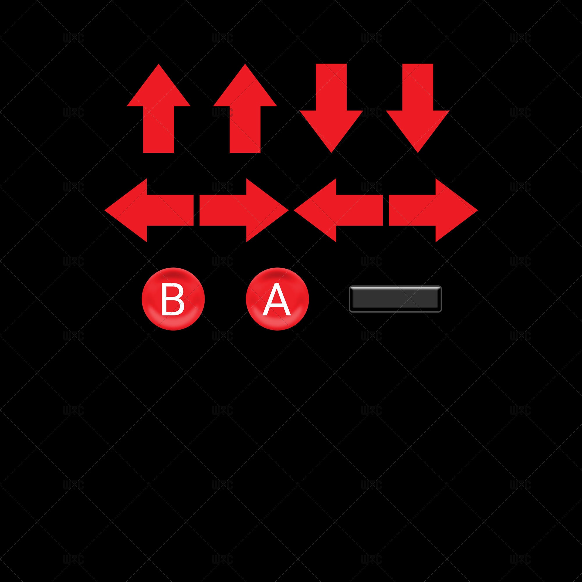 Geek Gift Video Game Shirt Konami Code Geek Tshirt Gamer - Etsy