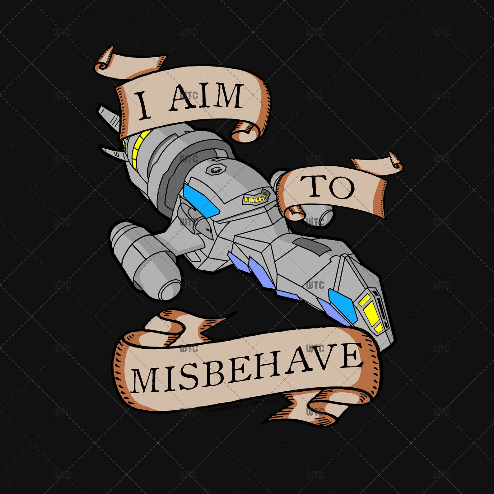 I Aim to Misbehave Firefly T-shirt Firefly Serenity Tee - Etsy UK