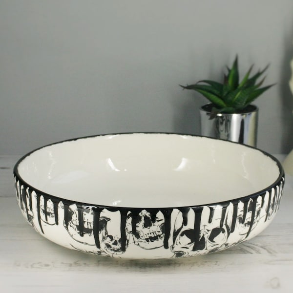 Skull Bowl - Etsy