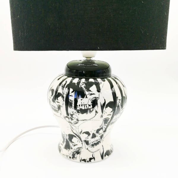 Skull Lamp - Etsy