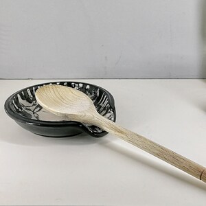 Gothic Spoon Rest, Skull Skulls Black, Goth Kitchen Utensil, Macabre ...