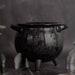 Witches Skull Cauldron, Matte Black Skulls, Witch Breakfast Brew ...
