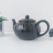 Spider Web Teapot, Satin Tea Pot, Black Gloss Kettle, Matte Gothic Gift ...