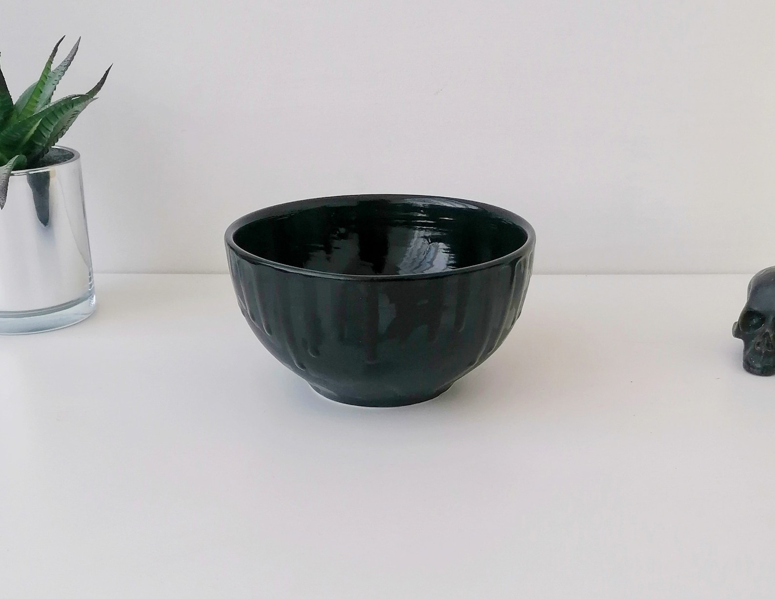 Matte Black Bats, Bat Dinner Set, Gothic Lunch, Alternative Coupe Plate ...