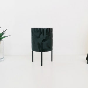 Bats Planter Pot, Bat Indoor Planters, Gothic Plant Stand, Goth ...