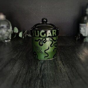 Snake Storage Canisters, Tea Coffee Canister, Sugar Jars Set, Storage ...