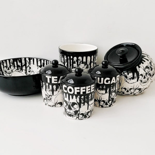 Skull Kitchen - Etsy