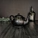 Gothic Skull Set, Goth Skulls Teaset, Matte Black Sets, Macabre Teapot ...