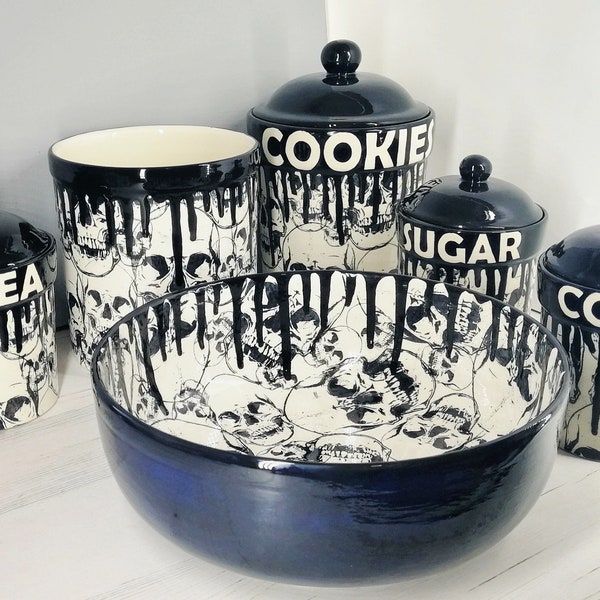 Skull Kitchen - Etsy