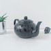 Hand Painted Matte Black Bat Teapot: Gothic Kitchen Decor - Etsy UK