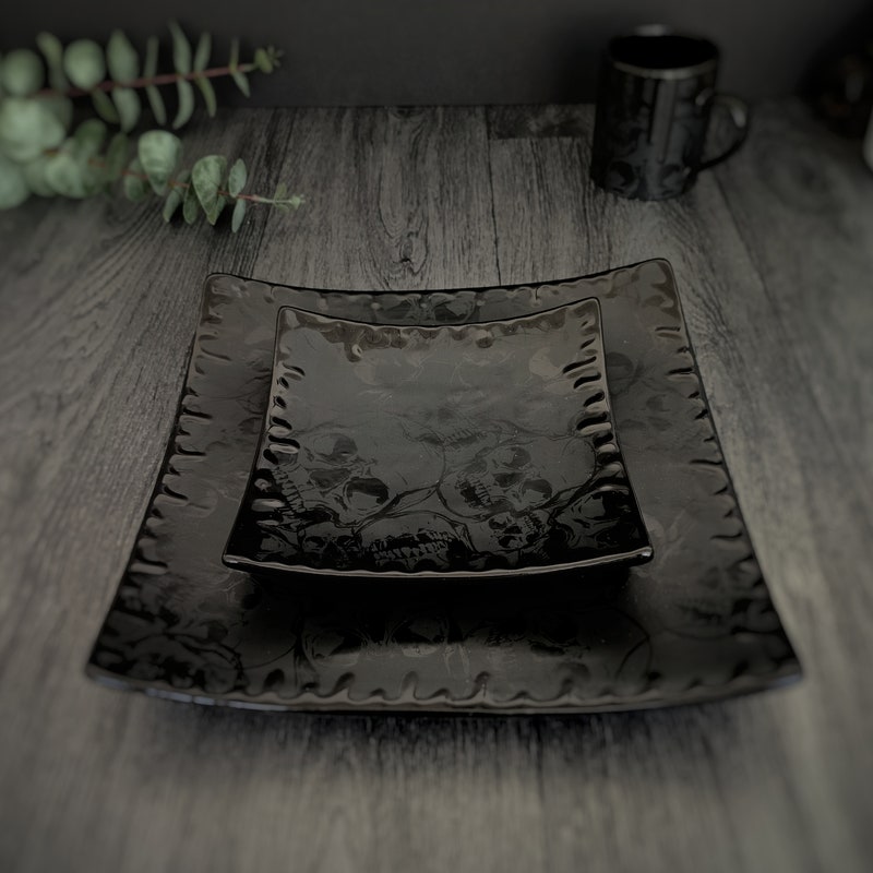Skull Dinnerware - Etsy