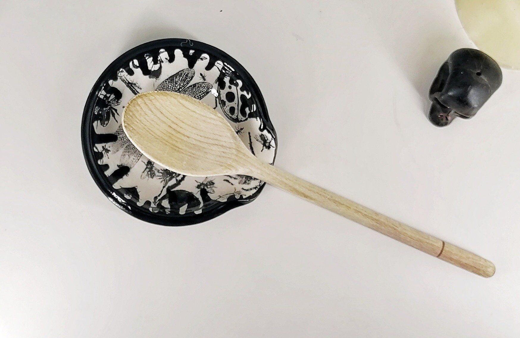 Gothic Spoon Rest Bug Bugs Black Goth Kitchen Utensil - Etsy