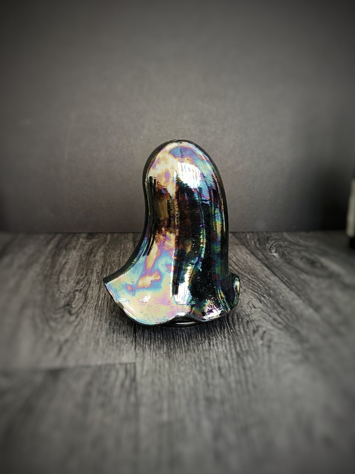 Pearlescent White Ghost Ghosts Tea Light Halloween - Etsy