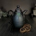 Green Snake Set, Goth Teaset, Matte Witch Sets, Macabre Teapot, Magic ...
