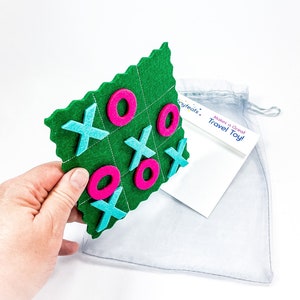 Tic Tac Toe Game Board Travel Activity for Kids Travel Toys Tictactoe ...