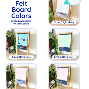 Pink Flannel Boards Felt Boards for Kids Educational Toy for Toddler ...