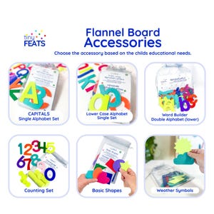 Pink Flannel Boards Felt Boards for Kids Educational Toy for Toddler ...