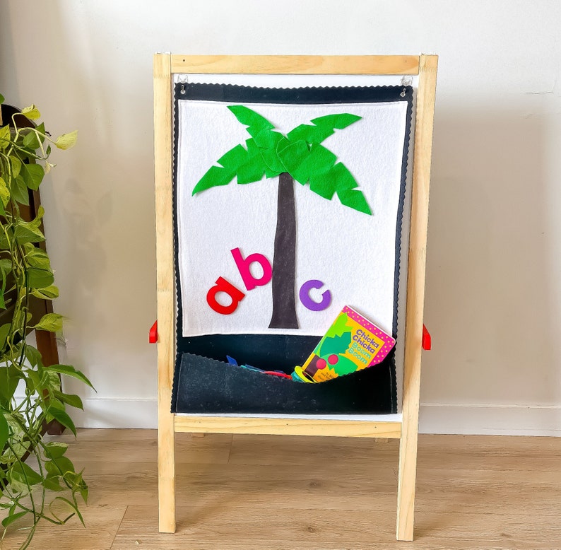 Chicka Chicka Boom Boom Letters Story Set W/ Felt Alphabet Letter Set ...