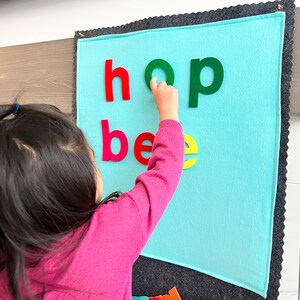 Pink Flannel Boards Felt Boards for Kids Educational Toy for Toddler ...