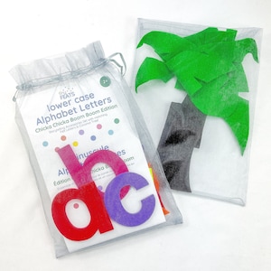 Chicka Chicka Boom Boom Letters Story Set W/ Felt Alphabet Letter Set ...
