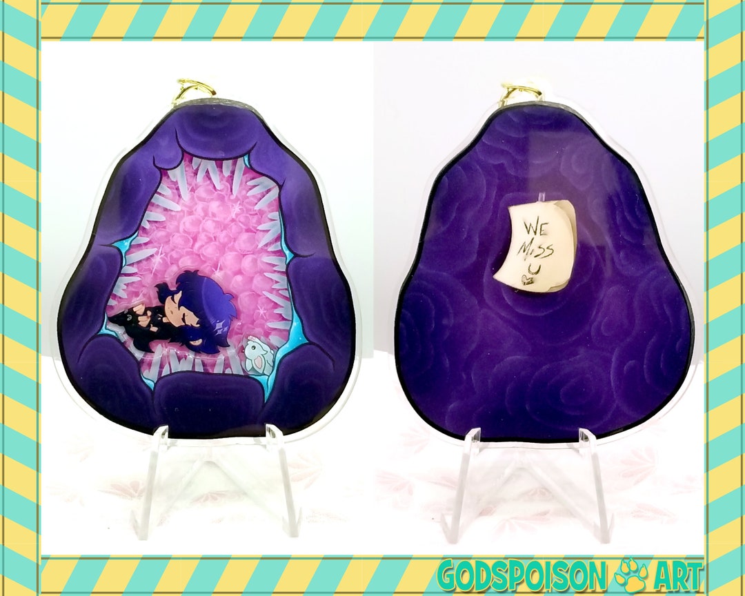 FFXV - Crystal Dreams Shaker Acyrlic Charm - Etsy