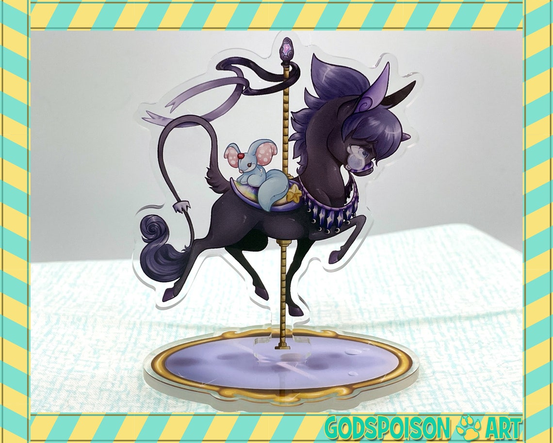 The Brave Prince Carousel Horse Standee - Etsy