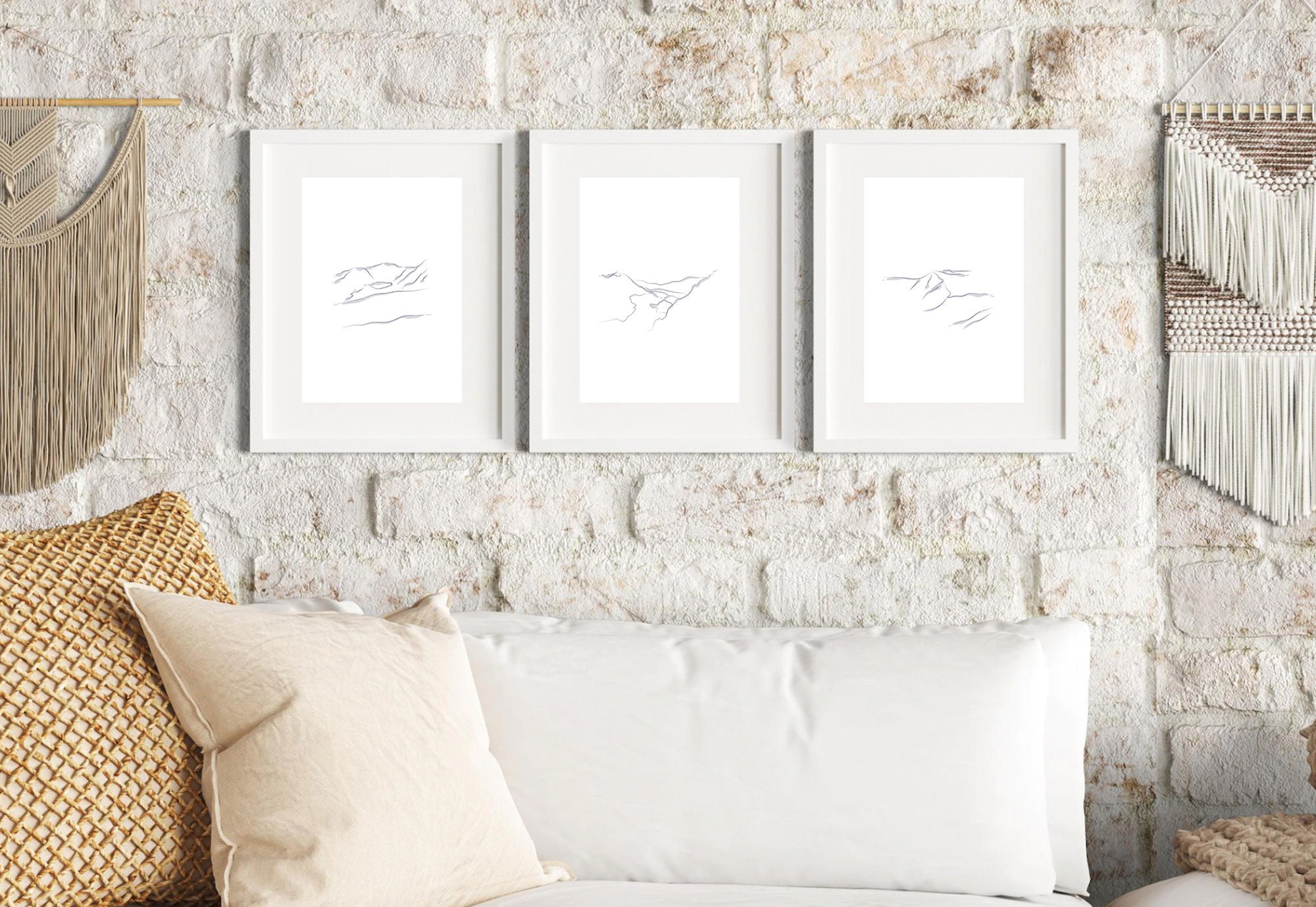 Snowdon Line Art Print | Mountain Wall Art | Travel Print | Snowdonia ...