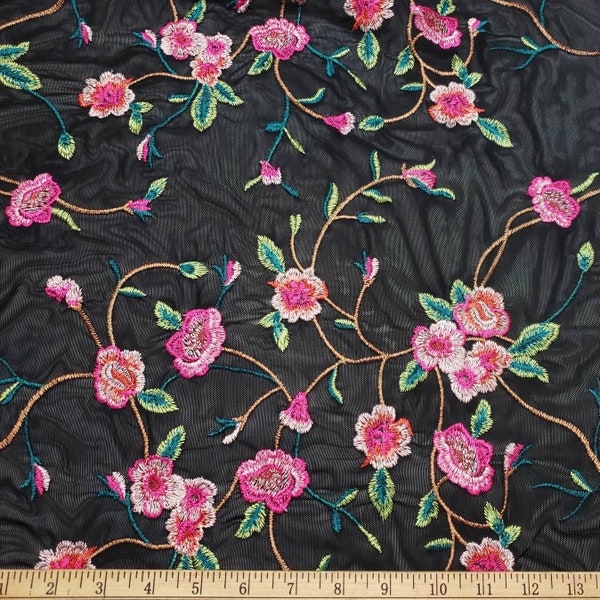 Embroidered Mesh - Etsy