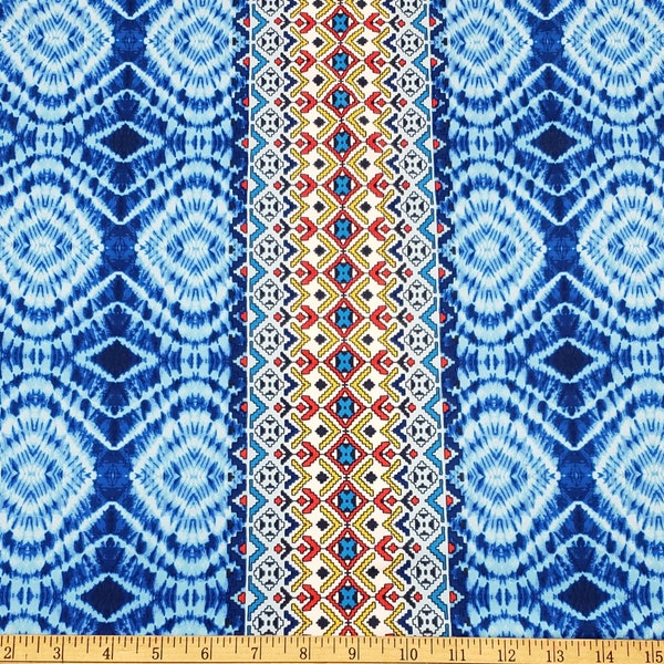 Ikat Print Fabric - Etsy