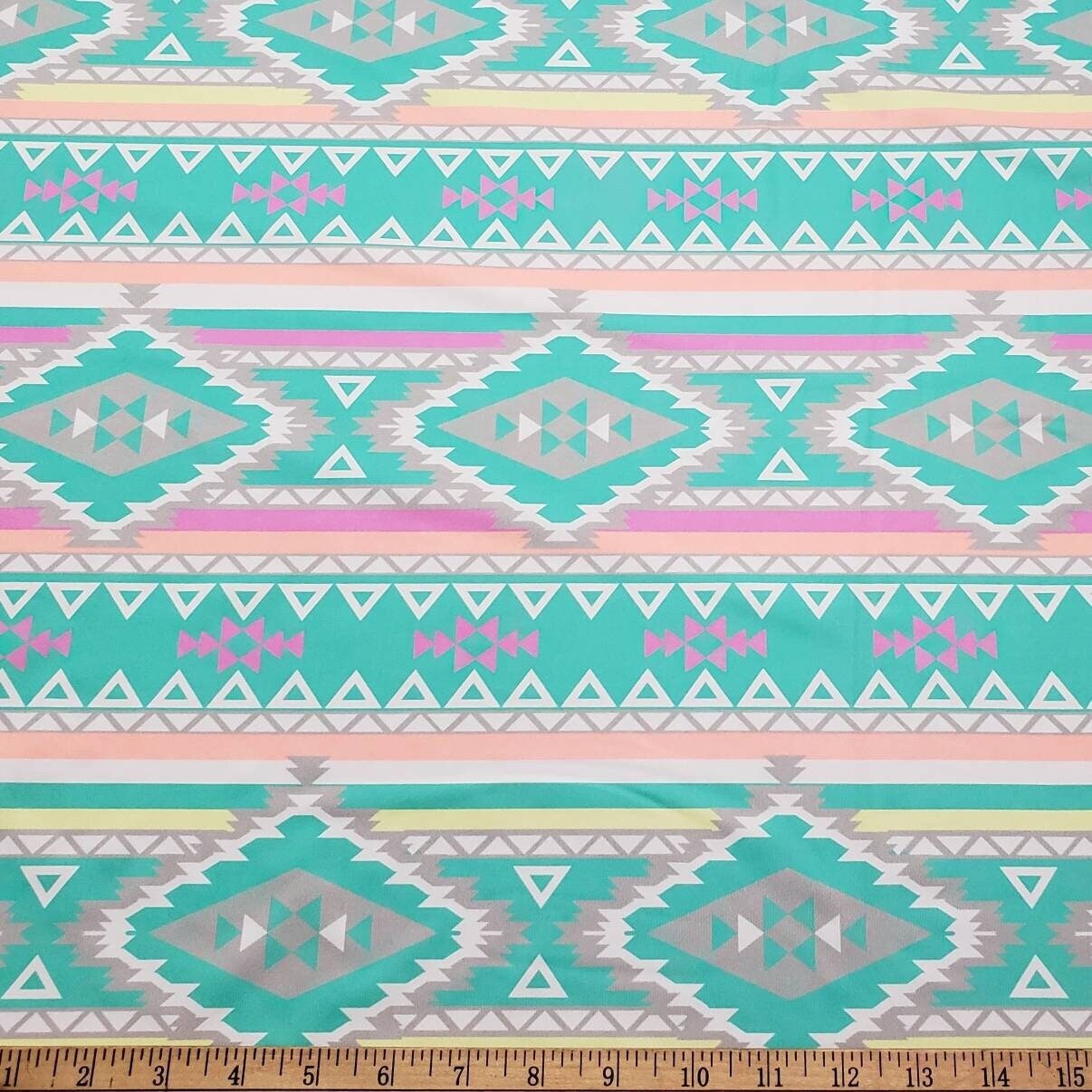 Pastel Aztec Background