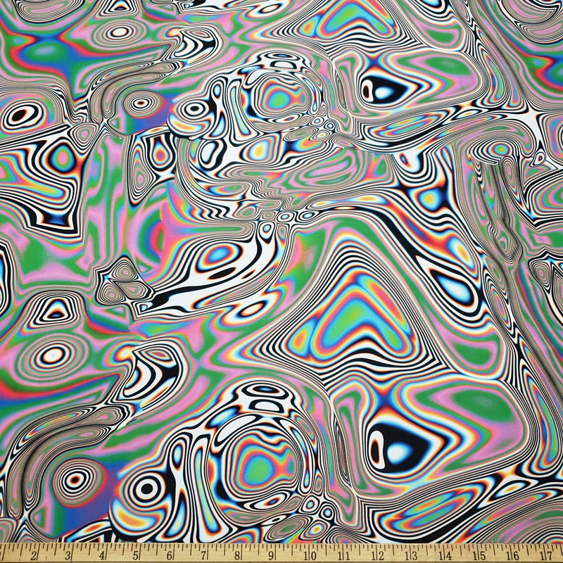 Trippy Fabric - Etsy