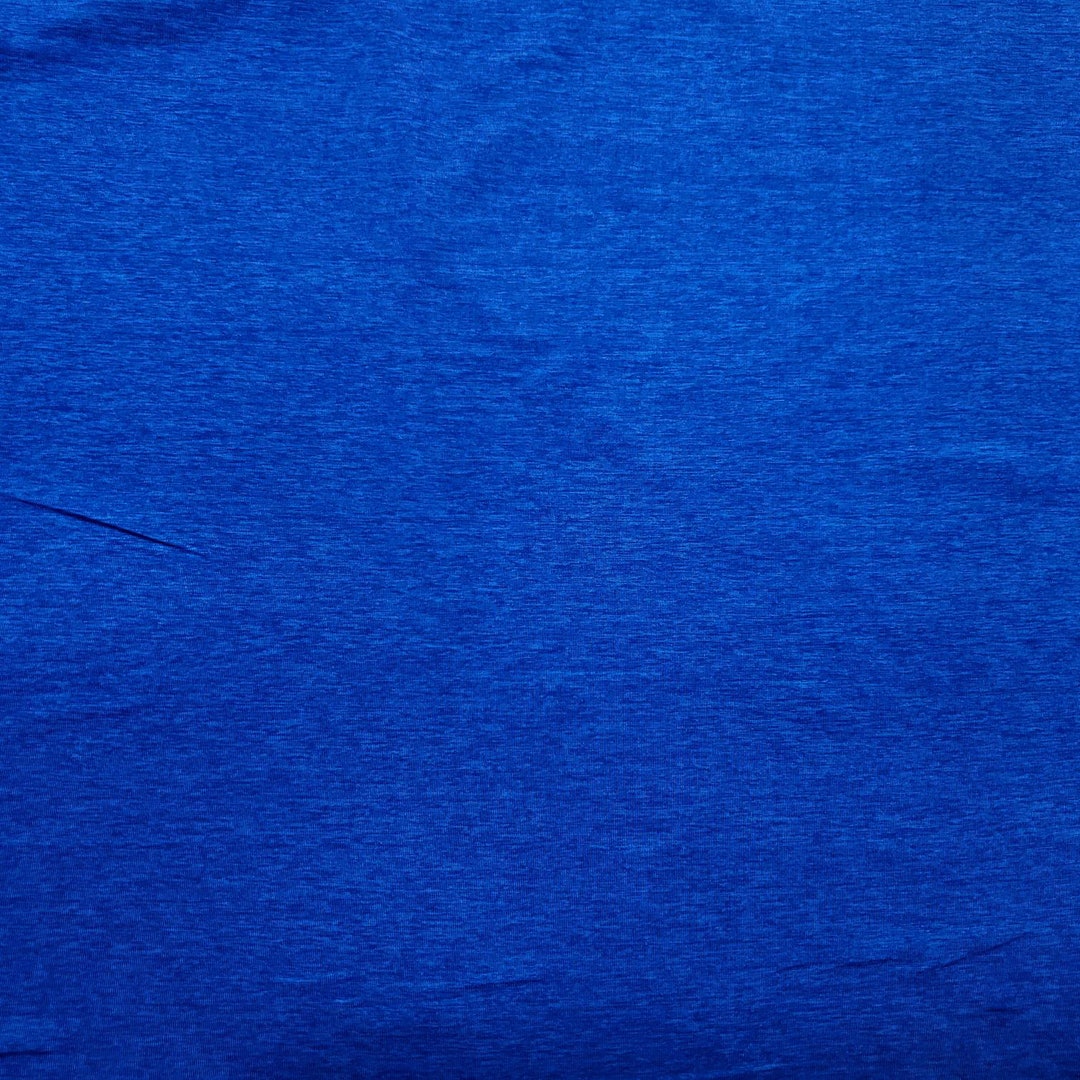Lightweight Royal Blue Marl Style Melange Nylon Spandex by the Yard - Etsy