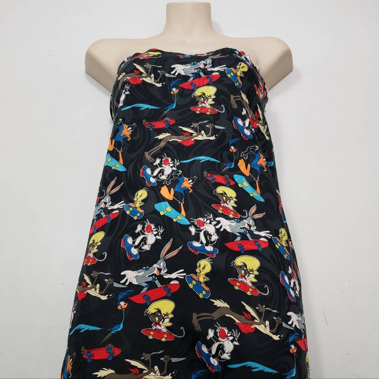 Vintage Cartoon Characters Print 45 Wide Polyester | Etsy