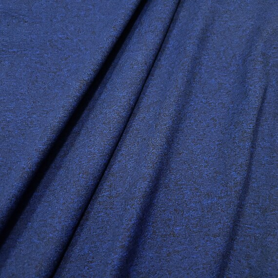 Heathered Black and Dark Royal Deep Sea Blue Athletic - Etsy