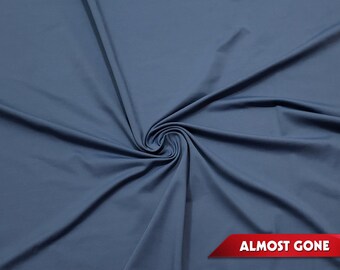 Steel Blue Fabric | Etsy