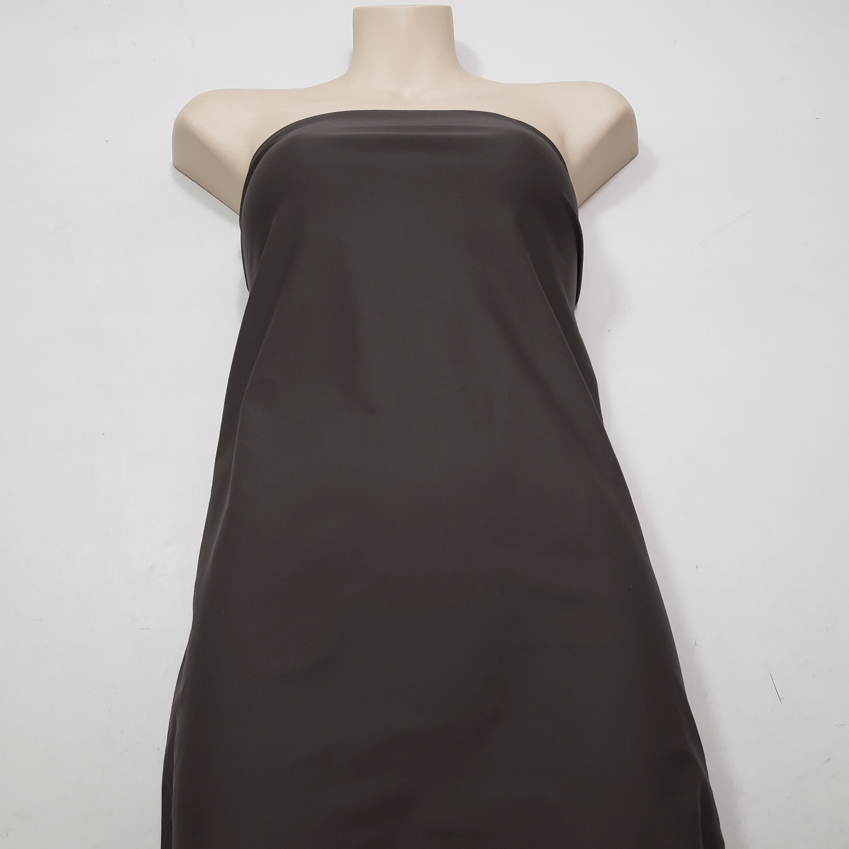 Sepia Brown Solid Nylon Spandex Fabric by the Yard - Etsy