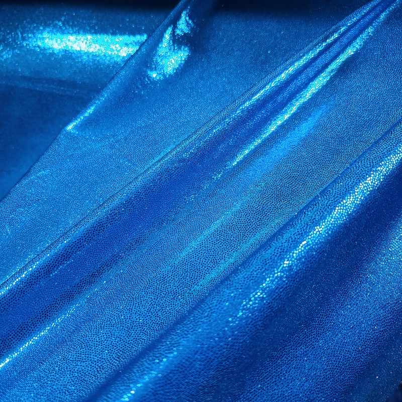 Metallic Blue Elastic - Etsy